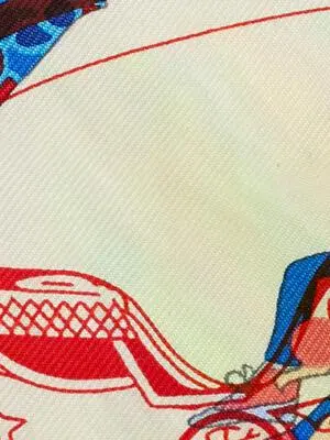 Hermès Ex-libris Les Parisiennes Twilly Scarf