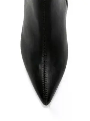 Unisa Pointed-toe Leather Ankle Boots