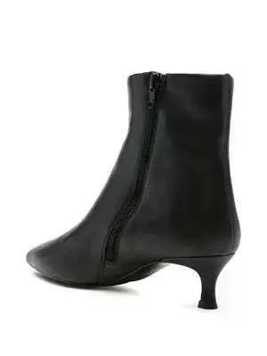 Unisa Pointed-toe Leather Ankle Boots