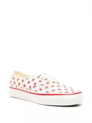 VANS Lx Authentic Star-print Sneakers - Neutrals
