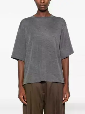 RÓHE Crew-neck Wool T-shirt