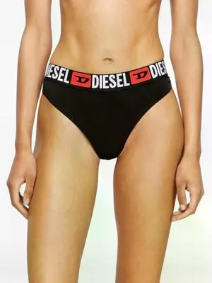 DIESEL® Logo-waistband Thong