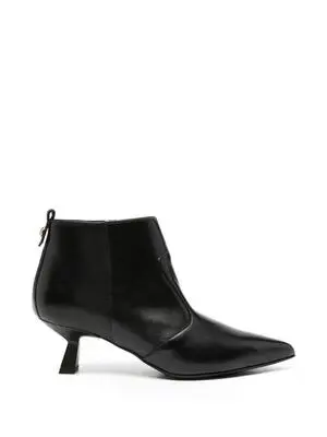 NEROGIARDINI Pointed-toe Leather Ankle Boots
