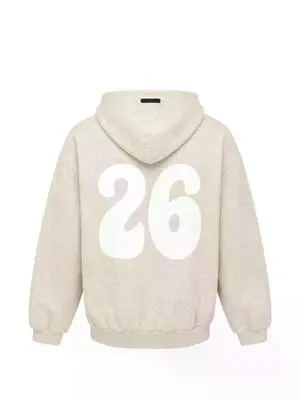 Fear Of God 90s Zip-up Hoodie With Graphic Print