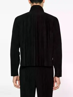 Issey Miyake High Neck Plissé Sweater