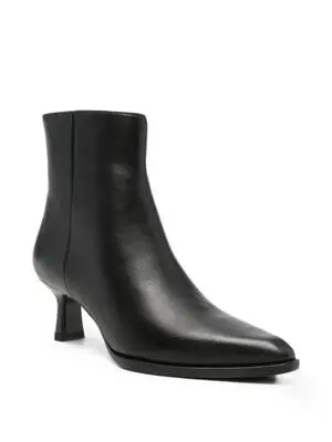 Unisa Pointed-toe Leather Ankle Boots