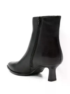 Unisa Pointed-toe Leather Ankle Boots