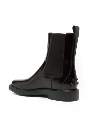 TOD'S Gommino Leather Chelsea Boots