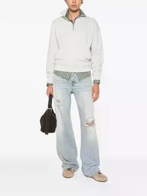 Maison Kitsuné Quarter-zip Sweatshirt - Grey