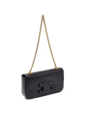 Celine 2021 Triomphe Chain Shoulder Bag
