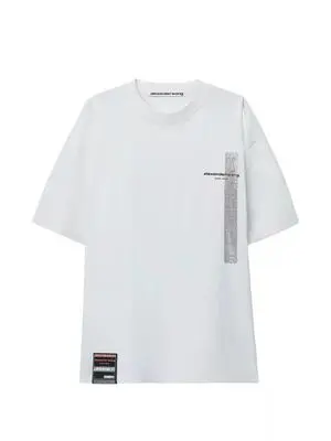 Alexander Wang Short Sleeve Tee W/ Flasher Graphic