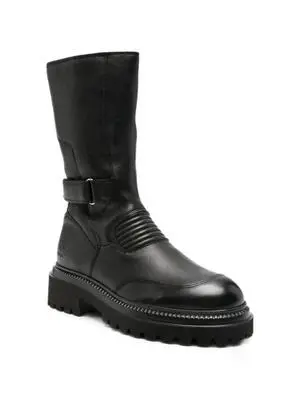SUMMERY COPENHAGEN Buckled Chunky-sole Boots