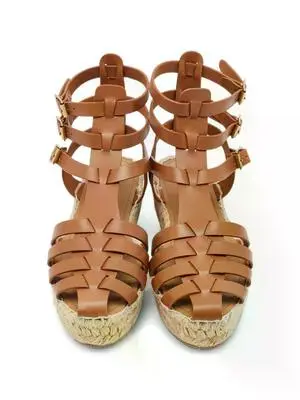 Dior Leather Cage Sandals