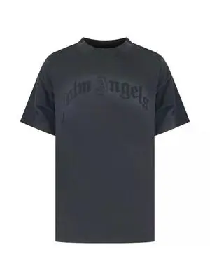 Palm Angels Logo-patch T-shirt - Black