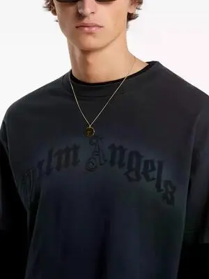 Palm Angels Logo-patch T-shirt