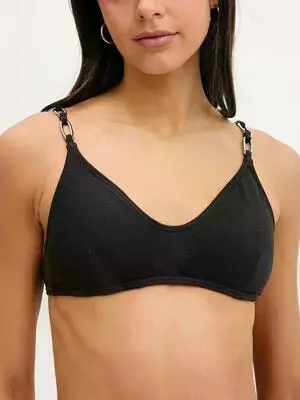 Michael Kors Chain-link Bikini Top - Black