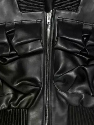 Viktor & Rolf Pleated Pocket Cropped Jacket
