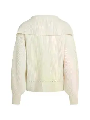 Karl Lagerfeld Wide-collar V-neck Sweater