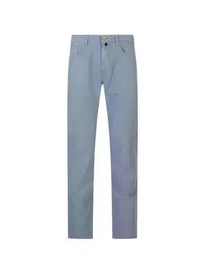 Incotex Logo-patch Straight-leg Jeans