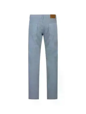 Incotex Logo-patch Straight-leg Jeans