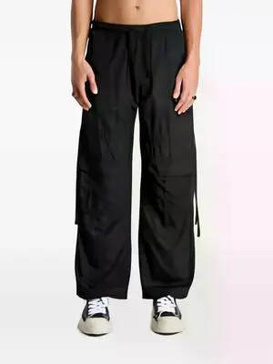 Palm Angels Logo-embroidered Cargo Pants