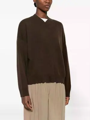 JOSEPH V-neck Knitted Sweater