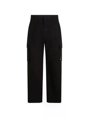 Karl Lagerfeld Coated Cotton Cargo Pants
