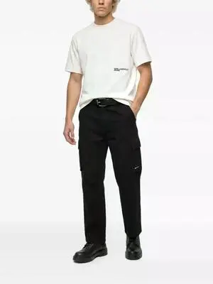 Karl Lagerfeld Coated Cotton Cargo Pants