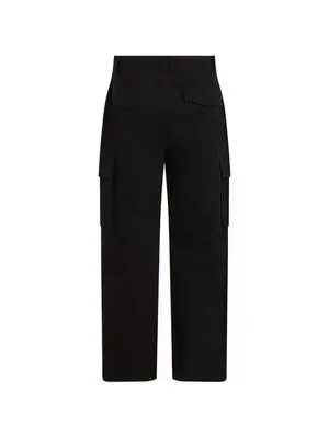 Karl Lagerfeld Coated Cotton Cargo Pants