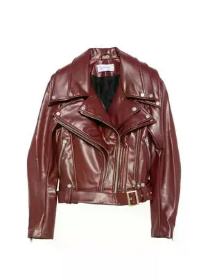 Viktor & Rolf Multi-layer Biker Jacket - Red