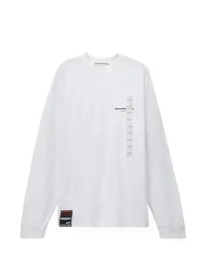 Alexander Wang Graphic Long Sleeve T-shirt