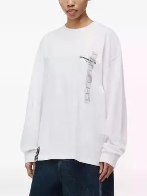 Alexander Wang Graphic Long Sleeve T-shirt