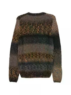 DONDUP Gradient-effect Jacquard-knit Sweater