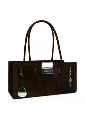 SEEN USERS Seen Aura Suede Shoulder Bag
