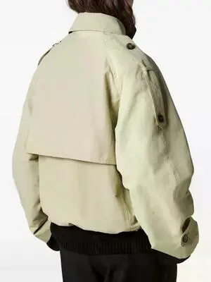 Paul Smith Stone Cropped Trench Jacket