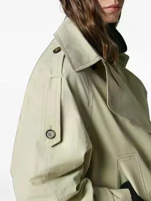 Paul Smith Stone Cropped Trench Jacket