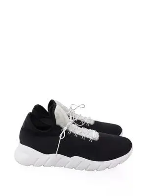 Fendi Low-top Knit Sneakers