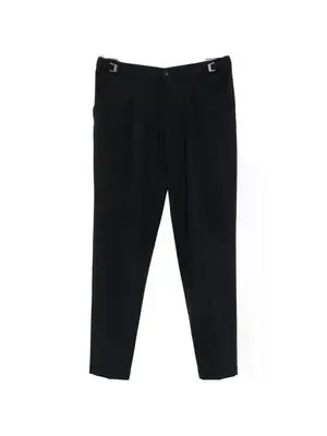 CELLAR DOOR Leo T Pleated Straight-leg Trousers