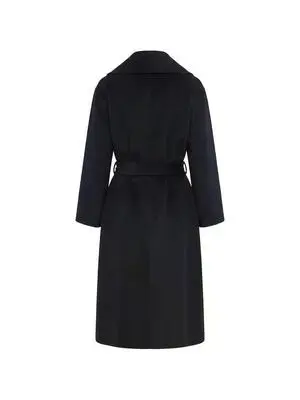 Max Mara Carisma Belted Coat - Blue