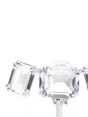 SWAROVSKI Millenia Crystal Clip-on Earrings - Silver