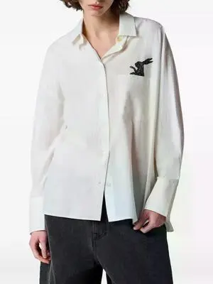Paul Smith Shirt With Rabbit Embroidery