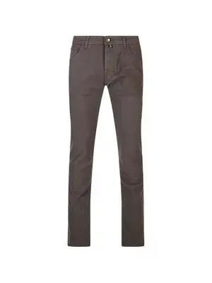 Jacob Cohen Logo-patch Trousers