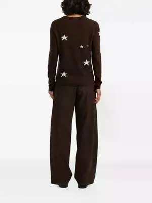 Chinti & Parker Star-intarsia Sweater