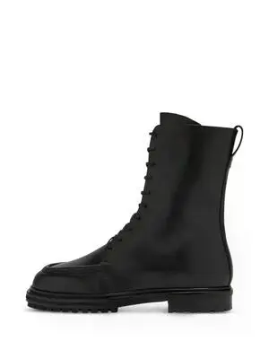 AeydĒ Tate Lace-up Apron-toe Boots