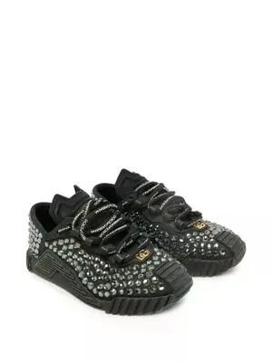 Dolce & Gabbana Crystal Embellished Sneakers