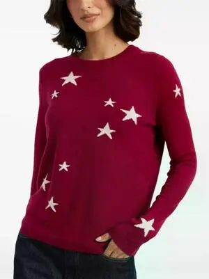 Chinti & Parker Star-intarsia Sweater