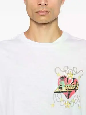 Amiri Logo Embroidered Raglan Sleeve Sweater