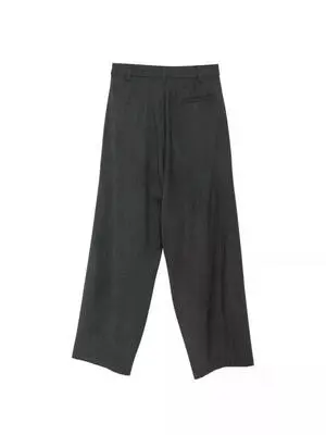 FRENKEN Pleated Wide-leg Trousers