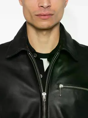 SECOND / LAYER Solo Leather Jacket