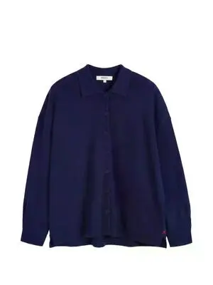 Chinti & Parker Button-down Collared Cardigan - Blue